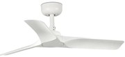 FARO Barcelona FARO 33824WT - Stropní ventilátor HEY S bílá pr. 90 cm WT + dálkové ovládání 33824T