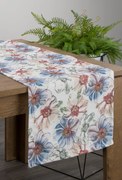 UBRUS FLORE 7 40X180 CM VZOROVANÝ