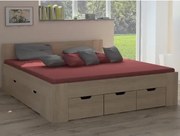 Postel Astral 180x200 cm, dub sonoma