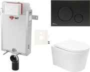 Závěsný WC set k zazdění SAT BREVIS SIKOSZBRTOR68