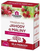 Hnojivo pro jahody a maliny ROSTETO 1kg s čedičovou moučkou
