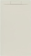 Sprchová vanička obdélníková SAT Fusion 140x90 cm litý mramor Beige SATFU14090BE