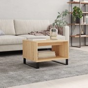 vidaXL Konferenční stolek 60 x 50 x 40 cm kompozitní dřevo [879614] Barva: dub sonoma