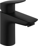 Hansgrohe Logis, páková umyvadlová baterie 100 CoolStart bez odtokové soupravy, černá matná, HAN-71103670