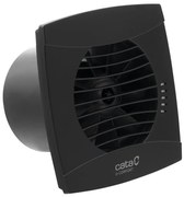 Cata Cata, UC-12 TH koupelnový ventilátor axiální s automatem, 12W, potrubí 120mm, černá, 01302200