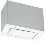 Klarstein Hektor, digestoř, 52 cm, vestavná, 467 m³/h, LED, dotykové ovládání, sklo, bílá