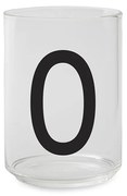 Sklenice na vodu Letter O Design Letters