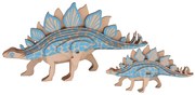 Woodcraft Dřevěné 3D puzzle Stegosarus 2 v 1