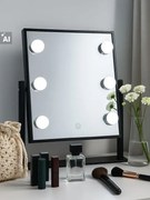 Sinsay - Kosmetické zrcadlo s LED osvětlením - černá