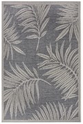 Hanse Home, Kusový koberec Clyde 105907 Paru Grey Cream – na ven i na doma, 63x120, šedá, chodba / předsíň