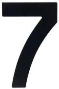 Domovní číslo "7", RN.95L, černá