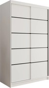 ADRK Furniture Posuvná skříň Lizi 120