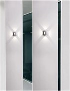 NV 852436 Venkovní nástěnné svítidlo COMO bílý hliník a sklo LED 4x1W 3000K 220-240V 4x51st. IP54 světlo ve čtyřech směrech - NOVA LUCE