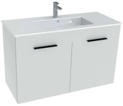 Jika Cube - Skříňka včetně umyvadla, 98x42x62 cm, bílá H4536511763001