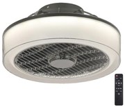 Rabalux - LED Stmívatelné stropní svítidlo s ventilátorem LED/30W/230V + DO