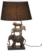 ANIMALS OF THE SAVANNAH FIGURAL LAMP
