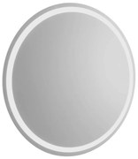 Sapho NYX - Zrcadlo s LED osvětlením, průměr 80 cm NY800