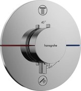Hansgrohe ShowerSelect Comfort S, termostat pod omítku pro 2 spotřebiče, chromová, HAN-15554000