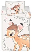 Jerry Fabrics Povlečení do postýlky Bambi Beige baby 100x135, 40x60 cm