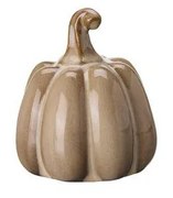 Porcelánová dekorace dýně Judy Beige 8x10 cm Wikholm Form
