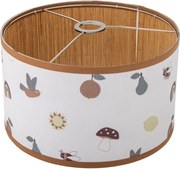 Bílé/hnědé dětské stínidlo s textilním stínidlem ø 34 cm Agnes – Bloomingville Mini