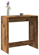 Barový stůl old wood 102 x 50 x 103,5 cm kompozitní dřevo