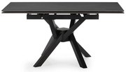 Rozkládací jídelní stůl s přídavnou deskou s deskou z kamene 90x150 cm Arlene – Marckeric