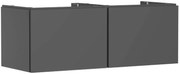 Hansgrohe Xilesa E - Umyvadlová skříňka, 50x138x55 cm, 2 zásuvky, matná šedá 54268760
