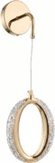 Toolight Toolight, LED nástěnné svítidlo G175-W, zlatá lesklá, OSW-07819