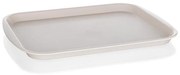 Tác plast Culinaria 35x26x2 cm ivory 12824012