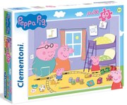 Clementoni - Puzzle Maxi 60 Prasátko Peppa