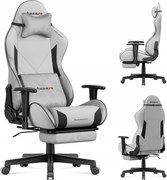 Ergonomické otočné křeslo Huzaro Force 5.7 Grey S Podnožkou