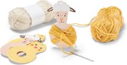 Tchibo - Kreativní sada na výrobu velikonočních bambulek - barva: bílá