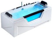 BPS-koupelny Hydromasážní vana HYD-CA938 182x82 s ohřevem vody