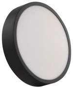 LED Stropní svítidlo LED/21W/230V 3000/3500/4000K pr. 22,5 cm černá