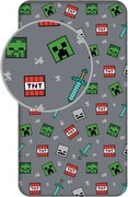 Jerry Fabrics Prostěradlo Minecraft We Got This 90x200x25 cm
