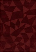 Kusový koberec Moderno Shard Red, 160x230, červená, chodba / predsieň, Flair Rugs