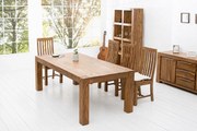 Jídelní set - stůl Timber 200 cm + 4 židle Timber masiv