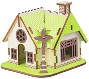 Woodcraft construction kit Woodcraft Dřevěné 3D puzzle Dům Ellie