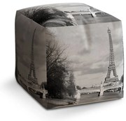 Sablio Taburet Cube Eiffelova věž 5 - 40x40x40 cm
