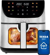 TESLA AirCook Q70 XXL WiFi Pro - multifunkční digitální horkovzdušná fritéza