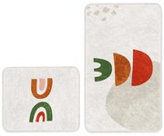 Béžové koupelnové předložky v sadě 2 ks 60x100 cm – Mila Home
