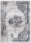 Dywany Łuszczów, Kusový koberec ANDRE Ornament 1187, 160x220, šedá, chodba / předsíň