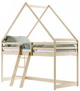 Legno Dětská patrová postel Mono borovice Rozměr (cm): 80x180