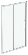 Ideal Standard i.Life - Posuvné sprchové dveře, dvoudílné, 130 cm, silver bright/čiré sklo T4947EO