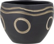 Kameninový květináč Magnus Waves 18,5 cm Bloomingville