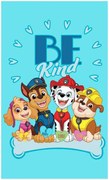 Dětský ručník Tlapková patrola - Paw Patrol - motiv Be Kind - 100% bavlna - 30 x 50 cm