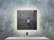 Zrcadlový infrapanel MIRROR LED 320W | 60x60 cm | WiFi termostat | Dálkový ovladač | Zrcadlo | LED osvětlení | Výhřevnost 6 m2