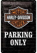 Nostalgic Art Cedule 20x30 Harley-Davidson Parking Only NA22231