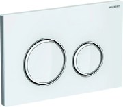 Geberit Sigma21 ovládací tlačítko sklo bílá 115.884.SI.1